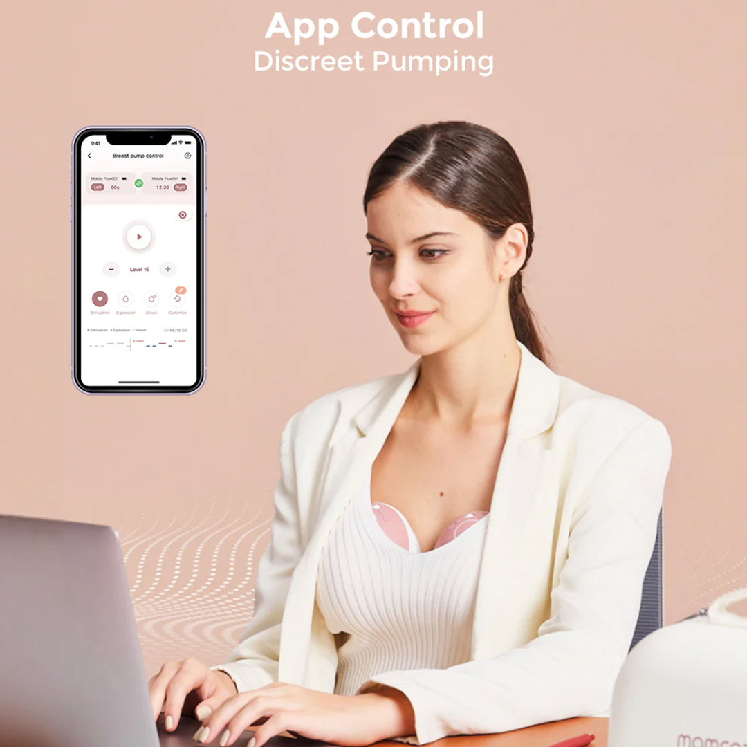 Momcozy Maternidad M9 - Extractor de leche portátil. | Compact Flex ...